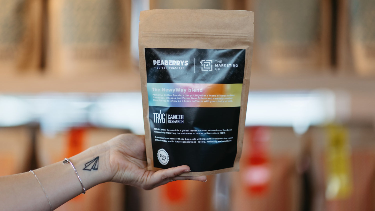 A charity coffee collaboration like no other – Peaberrys Coffee Roasters